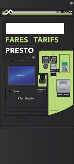 Fare Vending Machines – Find an Outlet | PRESTO